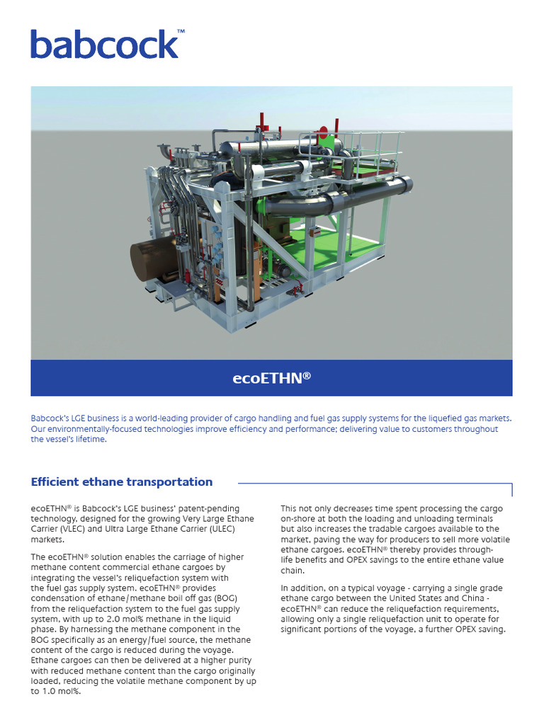 LGE Brochure LPG Fuel Gas Supply System ecoETHN™ | PDF | Natural Gas ...