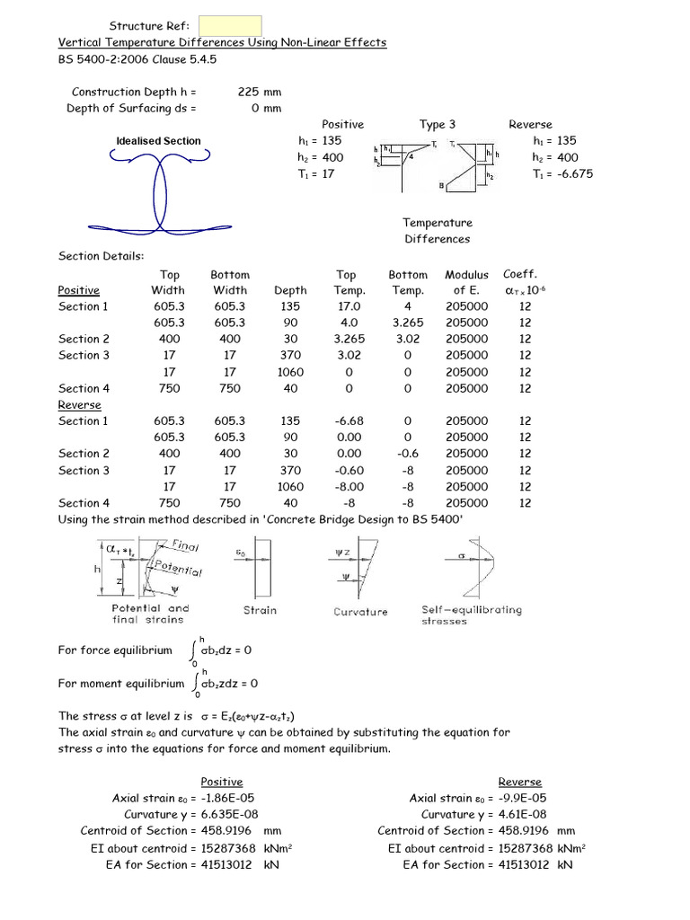 Temp Diff 5400 | PDF | Stress (Mechanics) | Physical Quantities