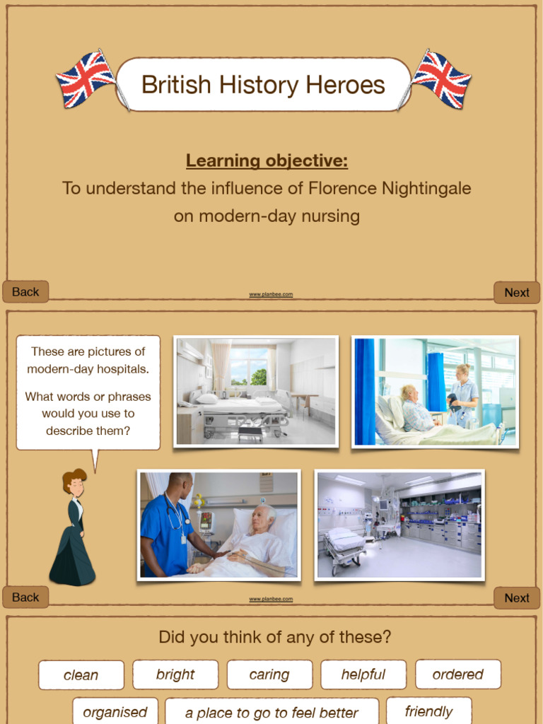 British History Heroes Slide4 | PDF | Florence Nightingale | Nursing