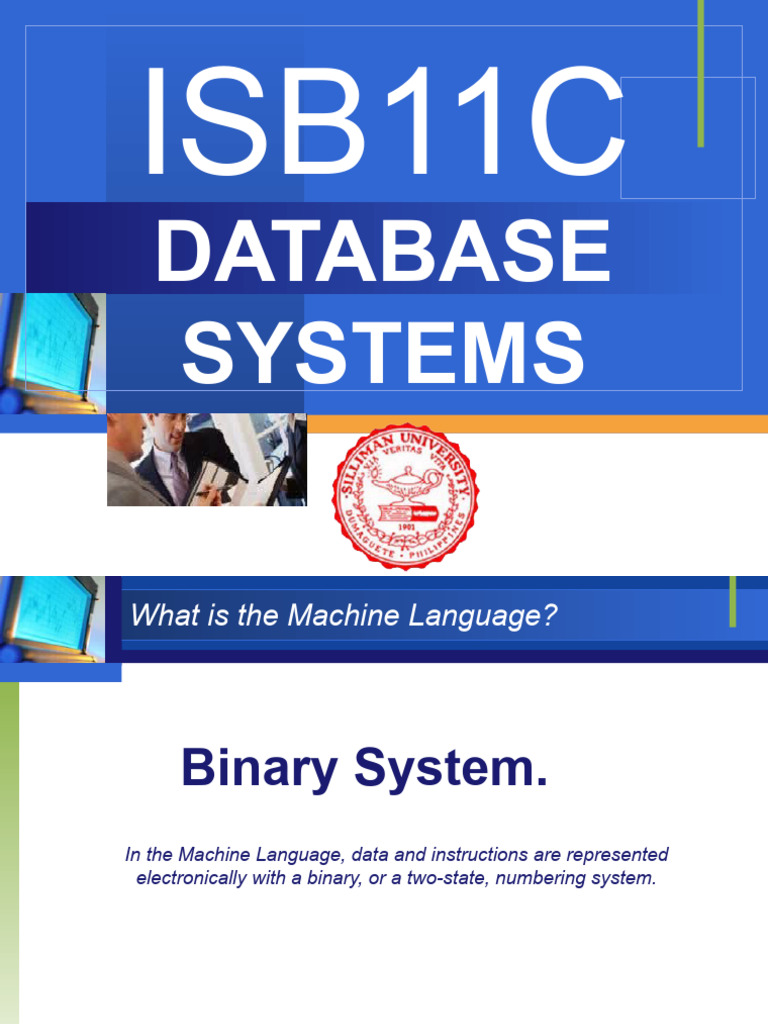 Isb11c - Database Systems Lecture 1 | PDF | Byte | Databases