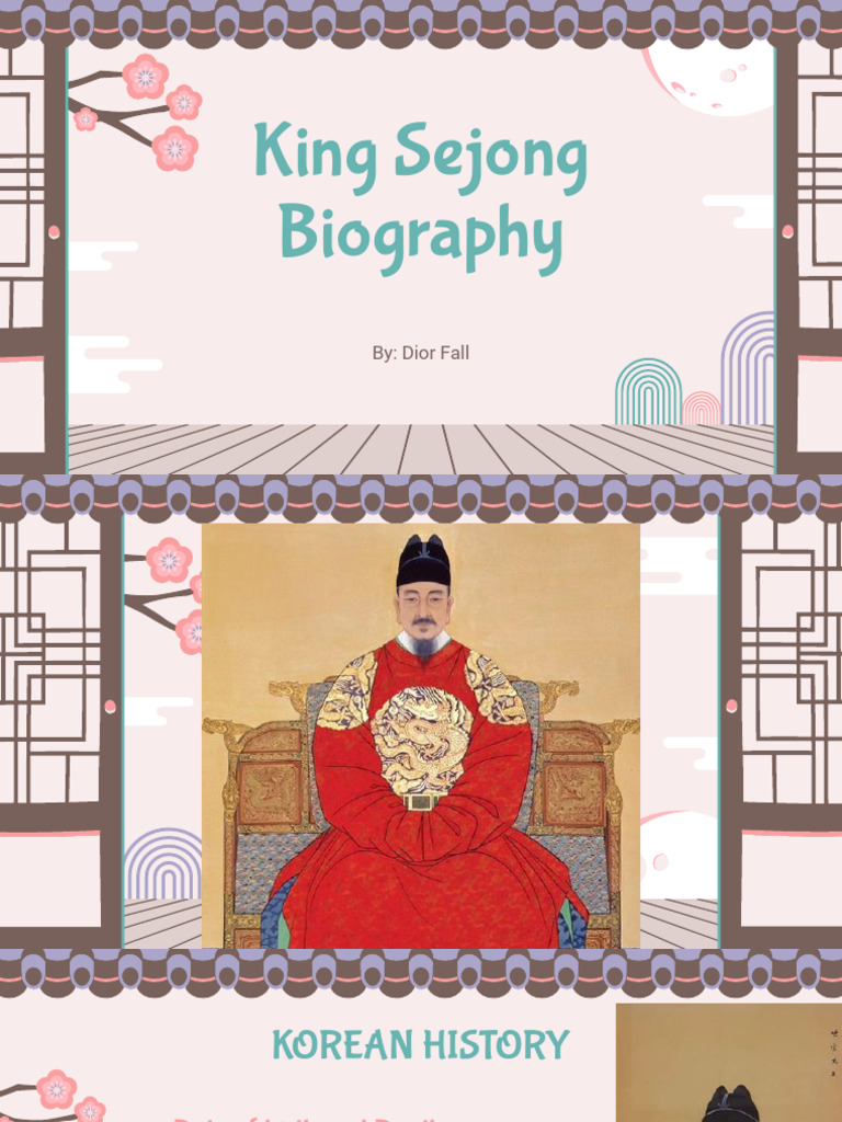 King Sejong Biography | PDF