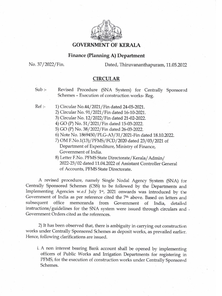 PWD Circular | PDF