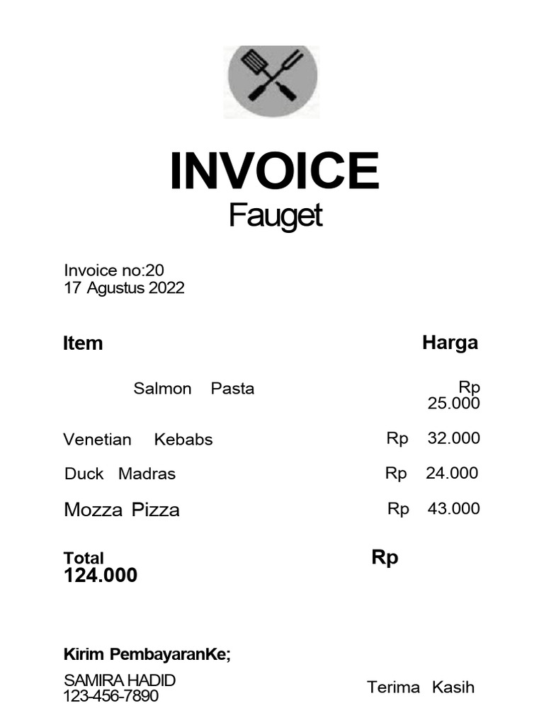 Invoice Cafe | PDF