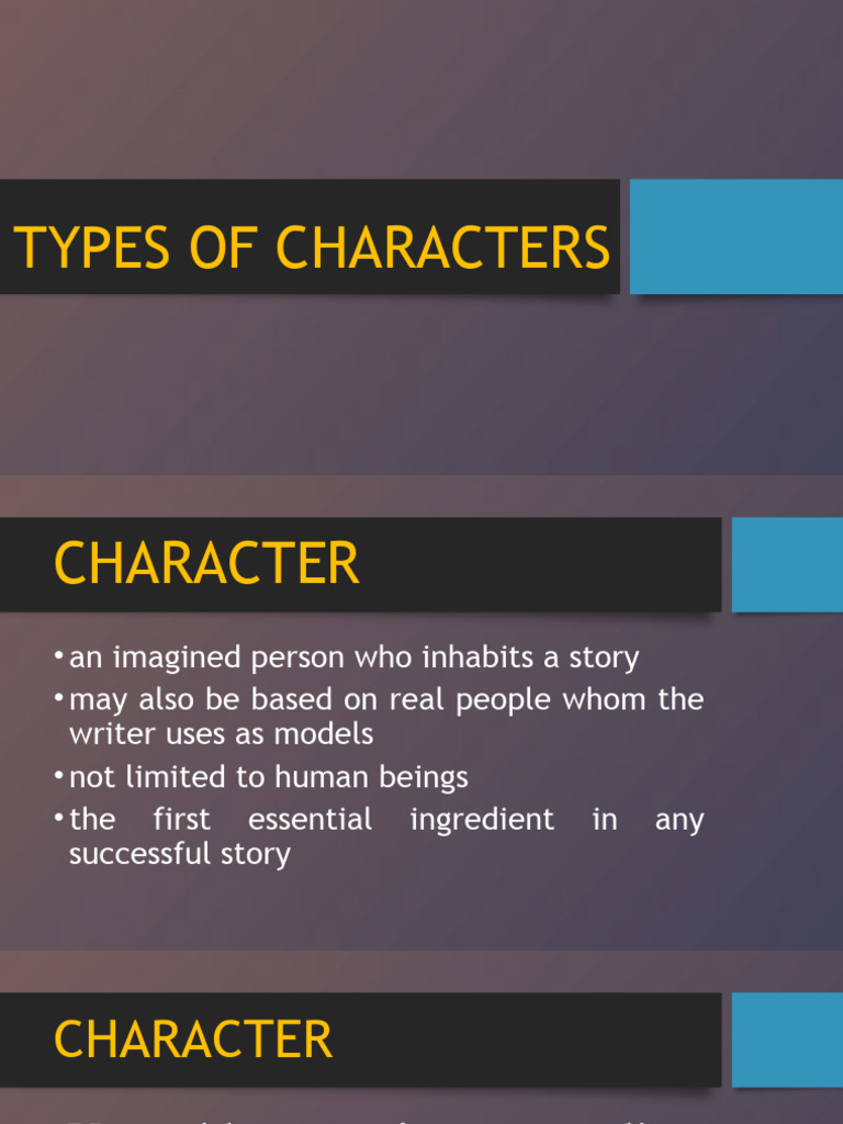 2 - Characters | PDF | Hero