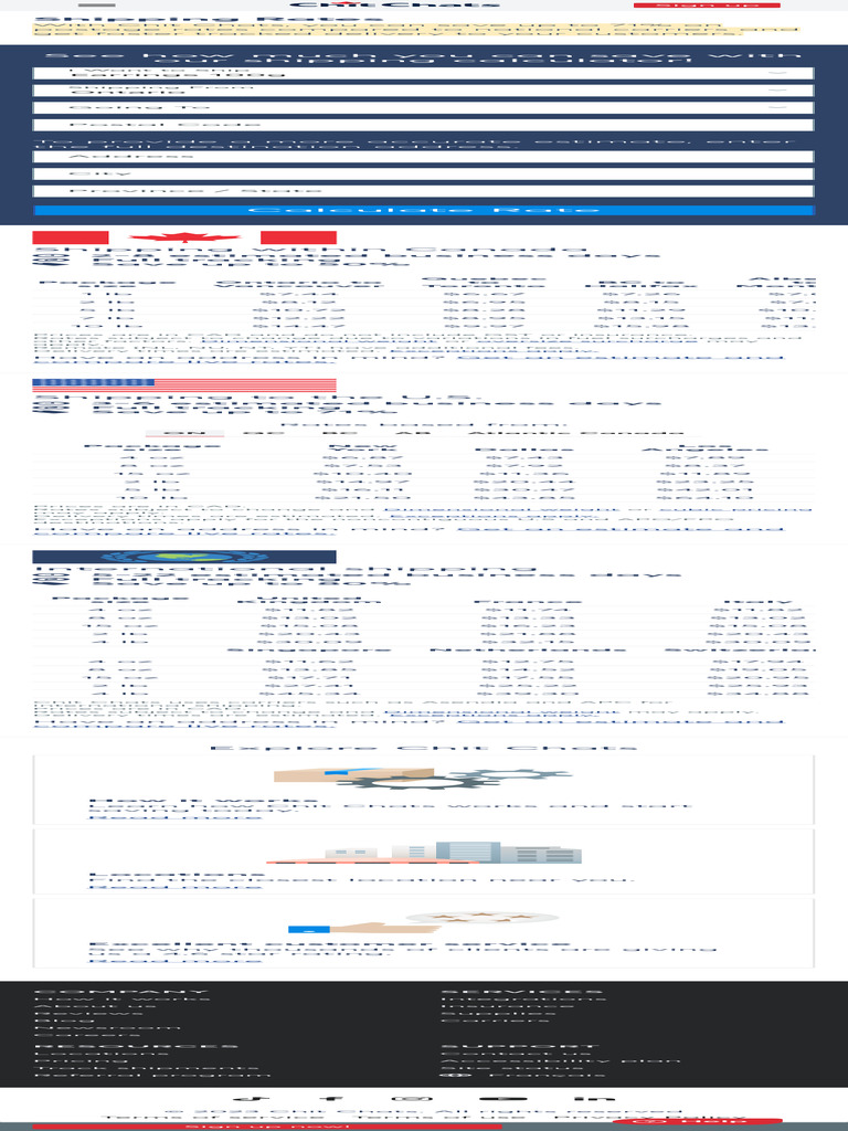 Low Postage Rates Chit Chats | PDF | Freight Transport
