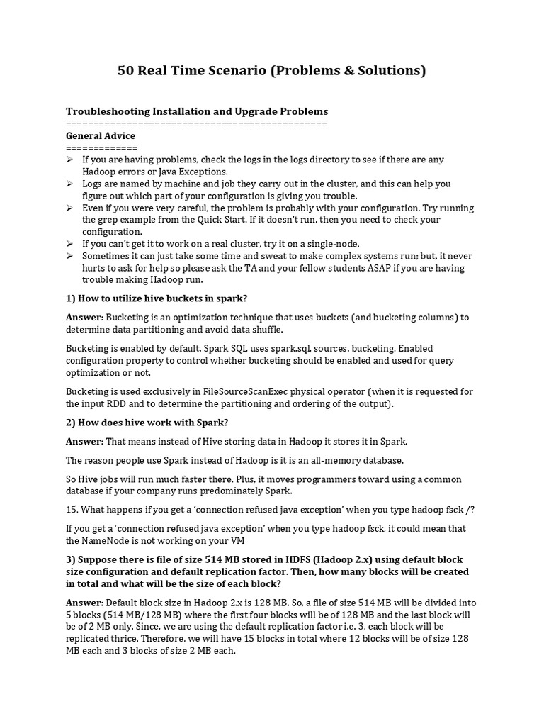 Hadoop & Cloudera Troubleshooting Guide | PDF | Active Directory | Apache Hadoop