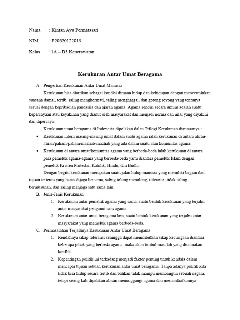 Resume Agama Pertemuan Ke9 Pdf 