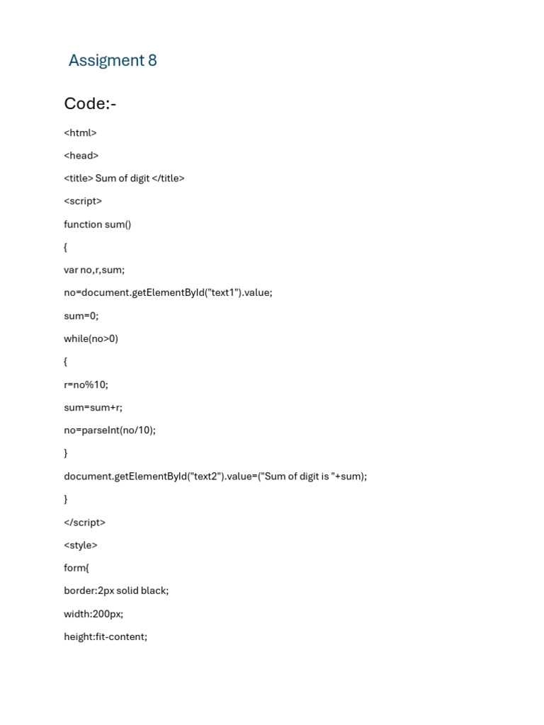 assigment 8 java | PDF