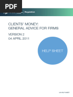 CASS 5.5 Segregation and The Operation of Client Money Accounts - FCA ...