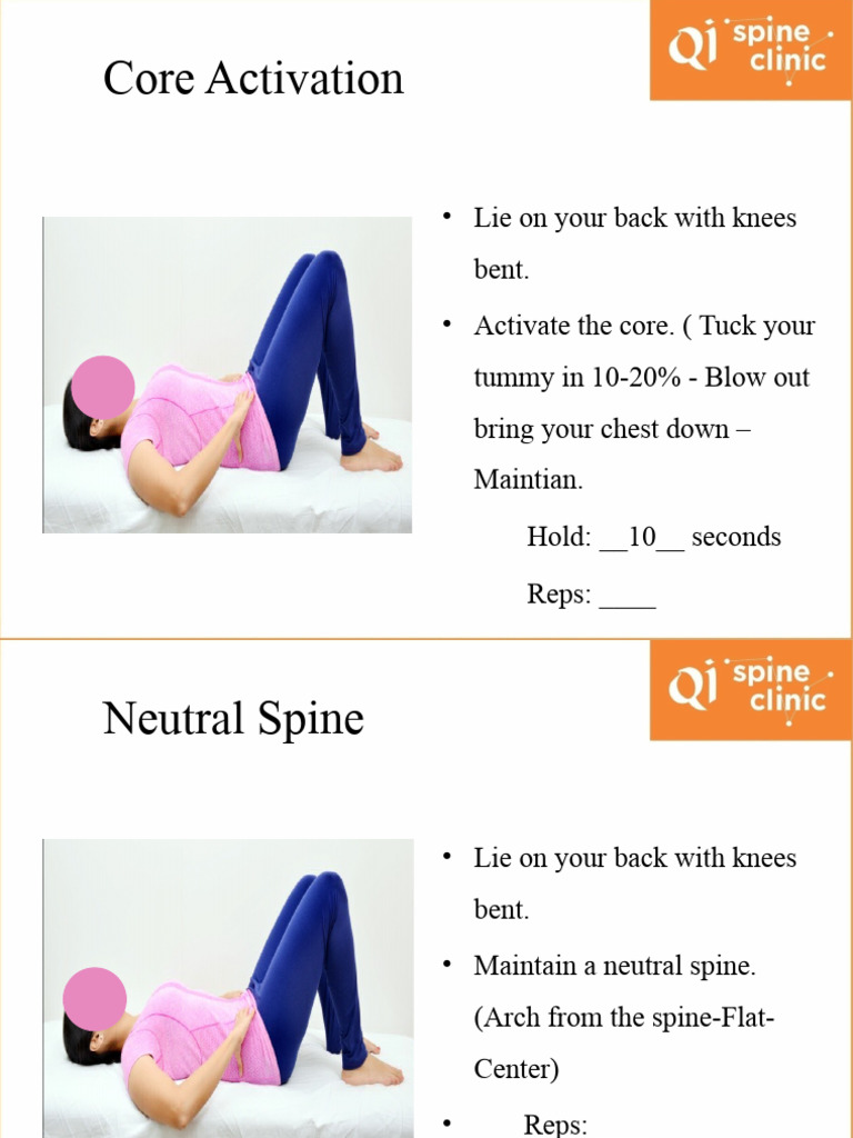 3. Basic Core | PDF | Hip | Anatomical Terms Of Motion