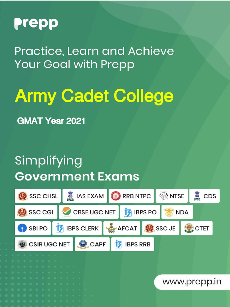 Exam Preparation Guides for Competitive Tests | PDF | Military ...