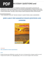 KCSE SET BOOKS ESSAY QUESTIONS and ANSWERS - THE SAMARITAN SET BOOK ...