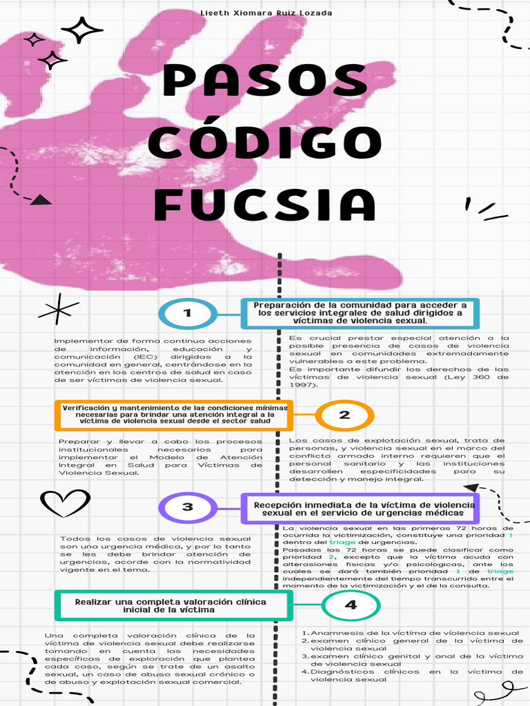 Pasos Código Fucsia | PDF