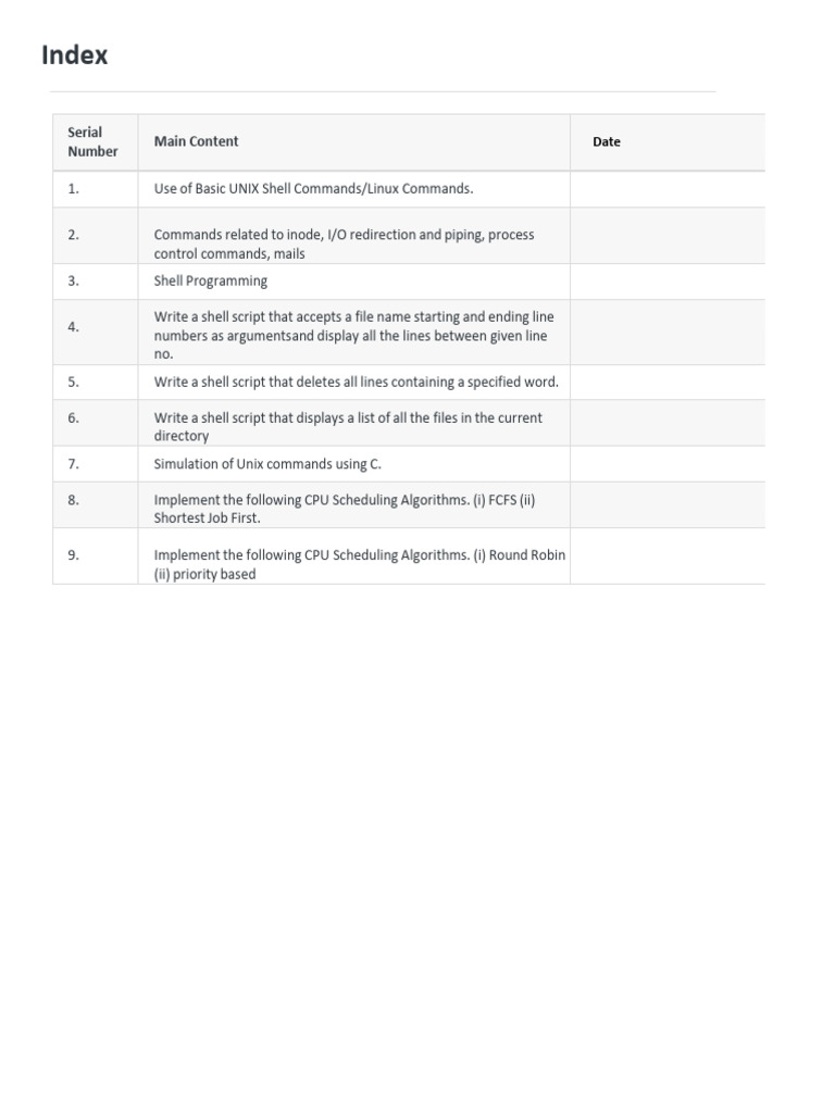 OperatingSystem Lab_file final | PDF | Computer File | Filename