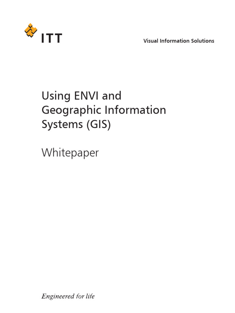 Using ENVI and GIS | PDF