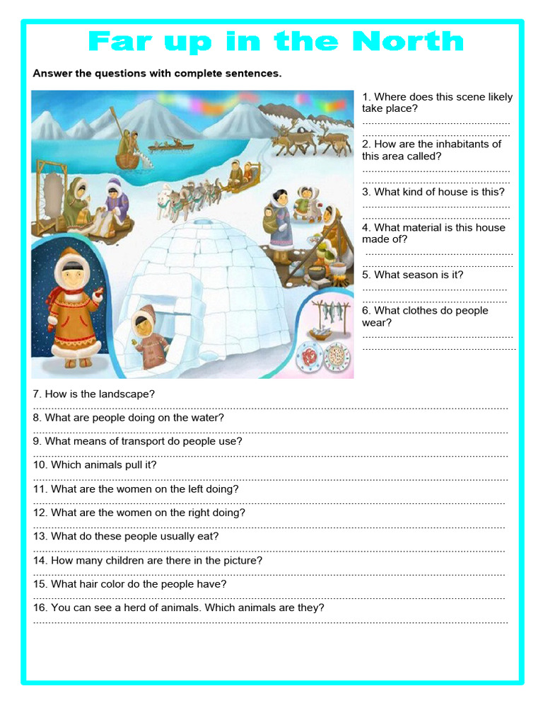 North Pole Scene Description and Analysis | PDF