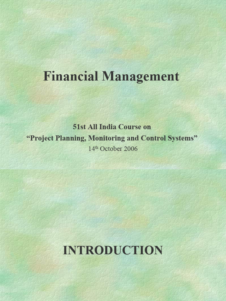 Financial Management | PDF