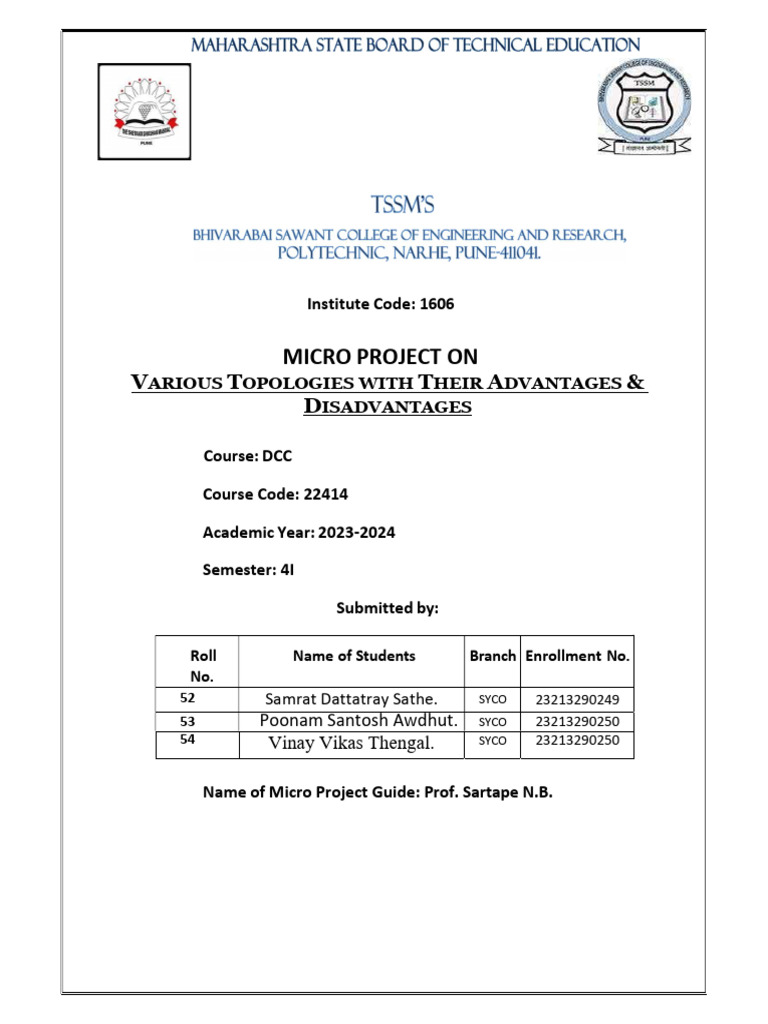 Vinay Microproject | PDF | Network Topology | Computer Network