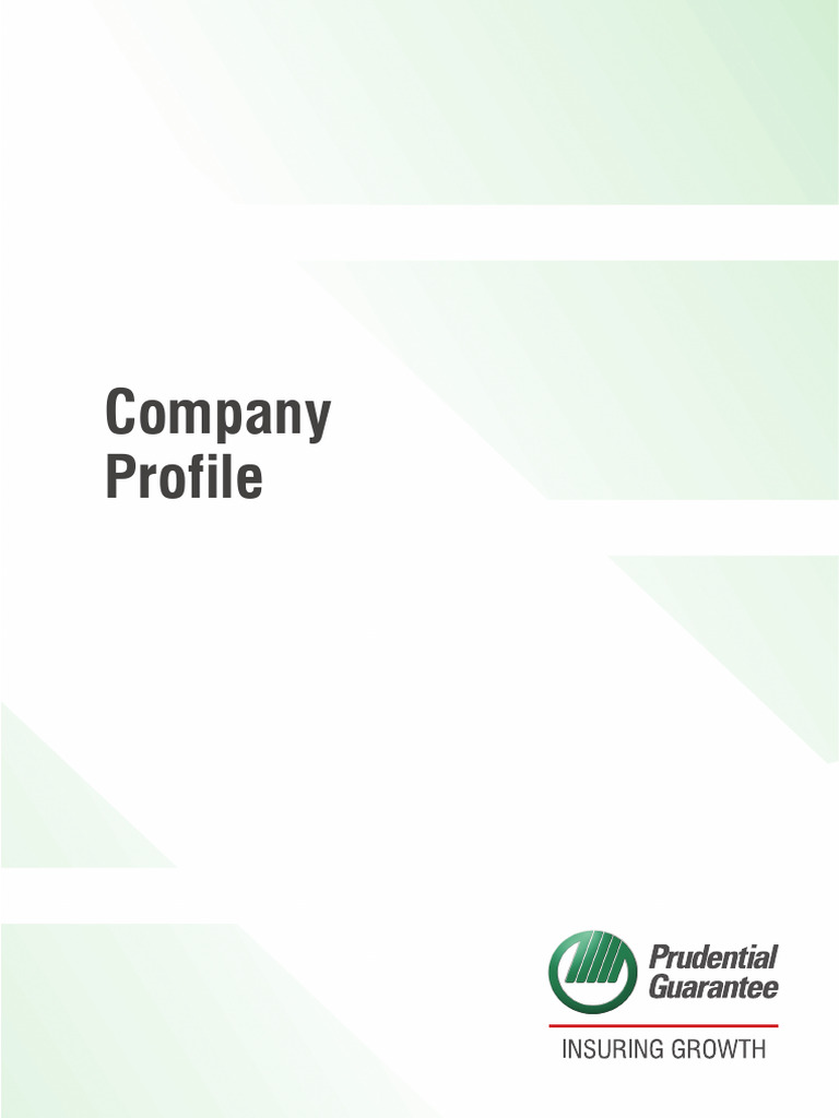 Prudential Guarantee Overview | PDF | Insurance | Liability Insurance