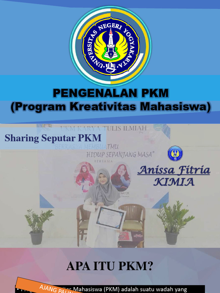 Pengenalan Program Kreativitas Mahasiswa | PDF