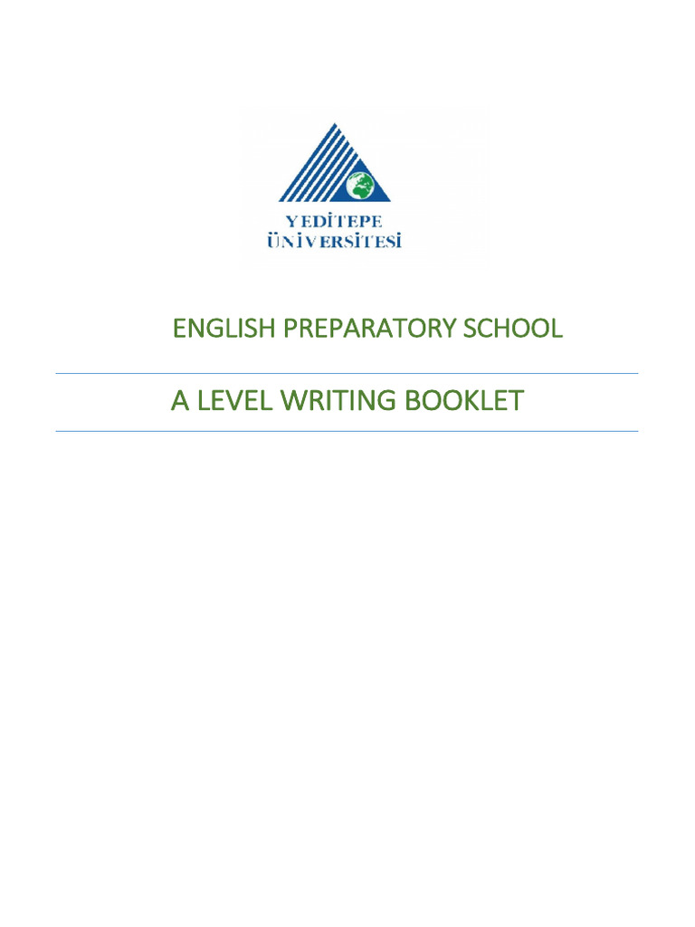 A Writing Booklet | PDF | Verb | Grammatical Number