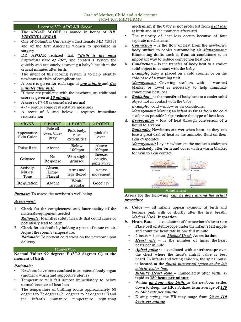 NCM 107 Skills | PDF | Breastfeeding | Breast Milk