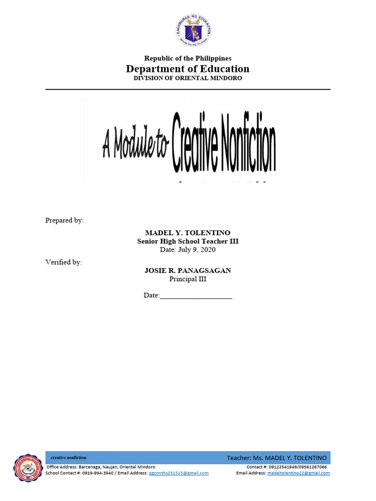 Activity-Sheet Additional (MODULE) CNF 2020-2021 | PDF