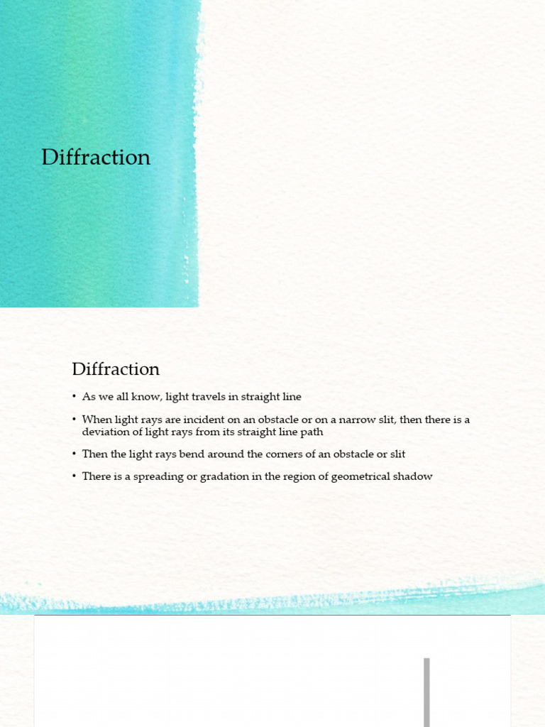 Diffraction Pdf