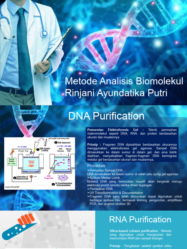 Metode Pemurnian dan Analisis Biomolekul | PDF