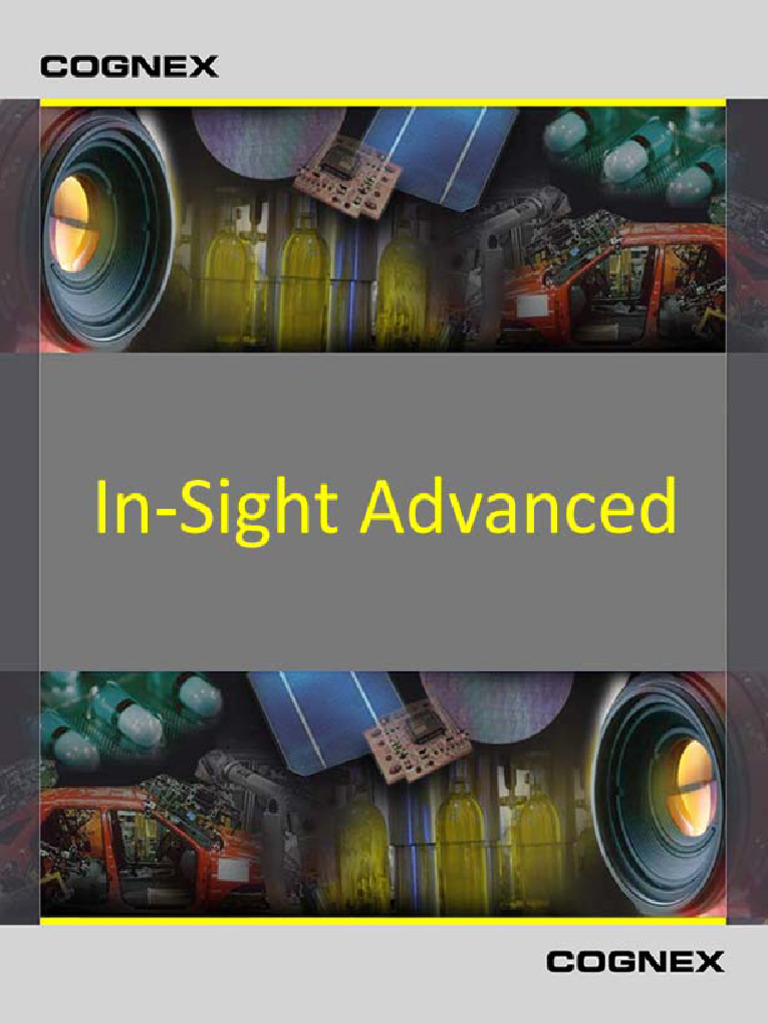 In-Sight Advanced Manual | PDF | Cartesian Coordinate System | Contrast ...