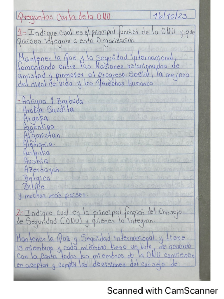 CARTA DE LA ONU | PDF