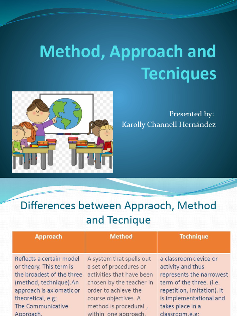 Methods Capacitacion | PDF | Language Arts & Discipline