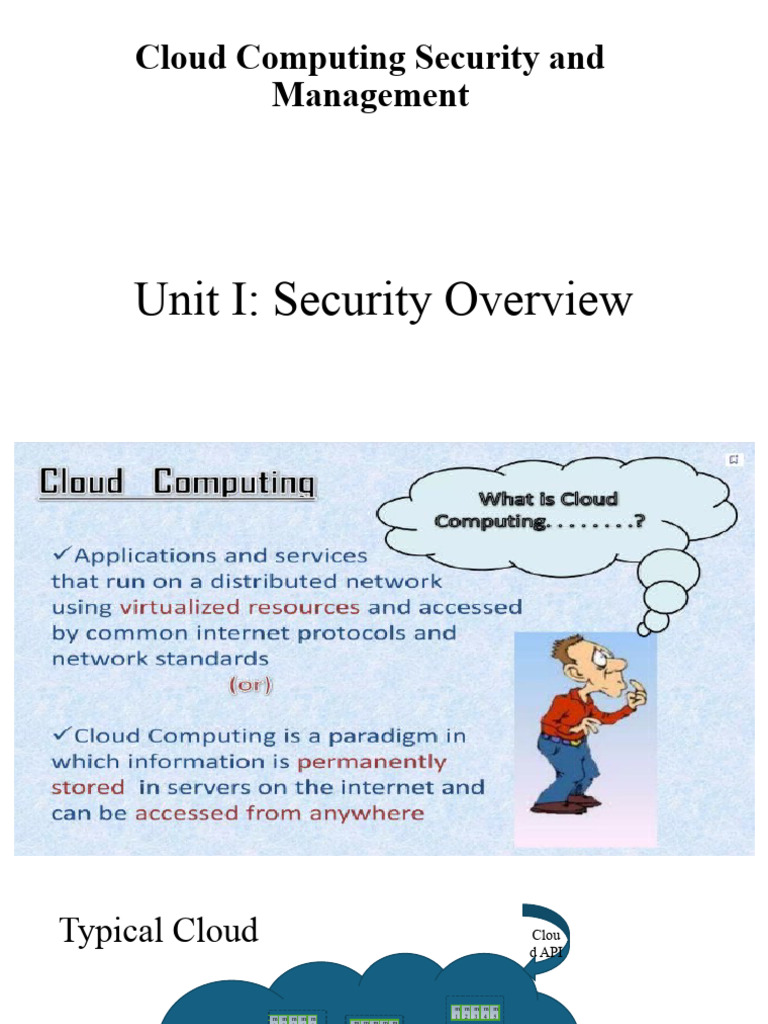 Chapter 1 | Download Free PDF | Cloud Computing | Computer Security