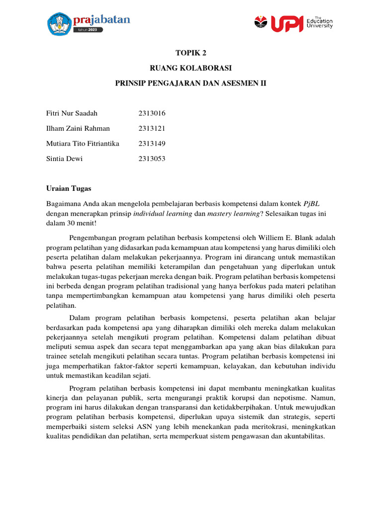 (Ilham Zaini Rahman) 02.08.PPA2.SMK-T2-4 Ruang Kolaborasi | PDF