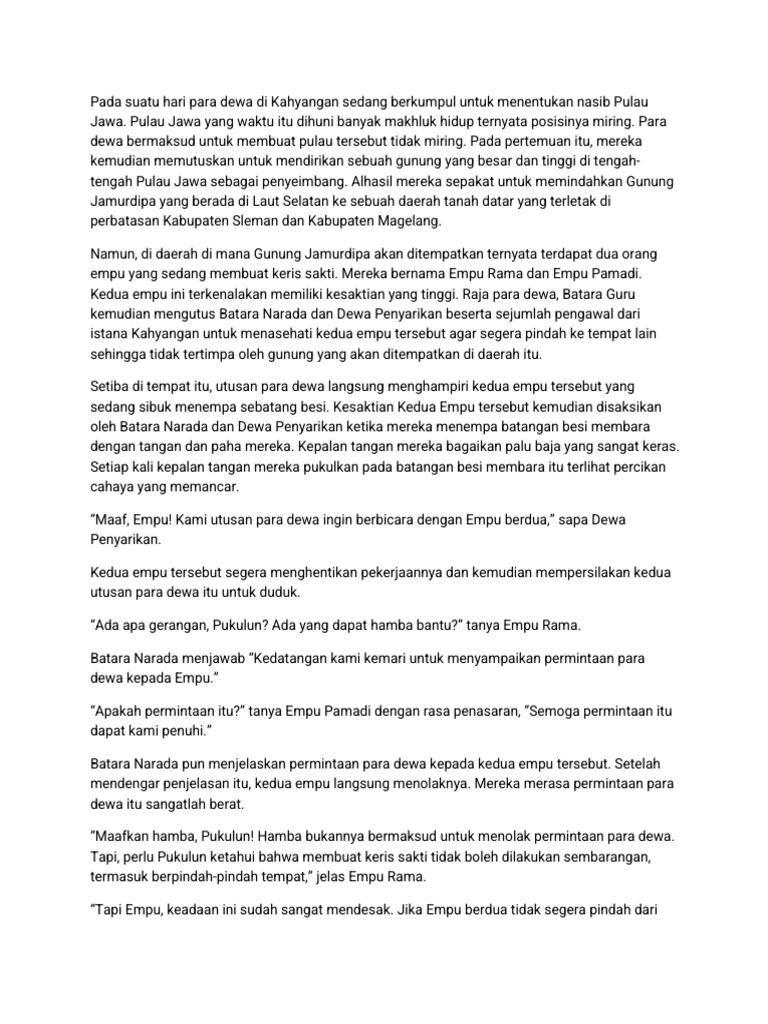 Pada Suatu hari-WPS Office | PDF