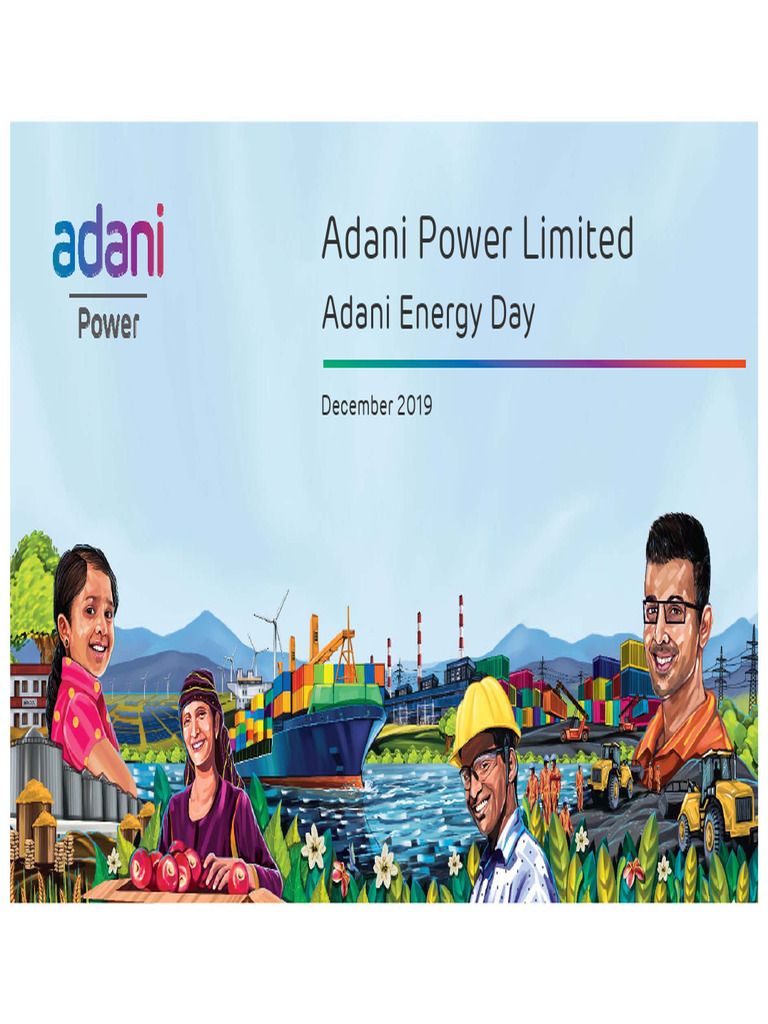 Adani Power Limited Analyst Meet 2019 Presentation | PDF