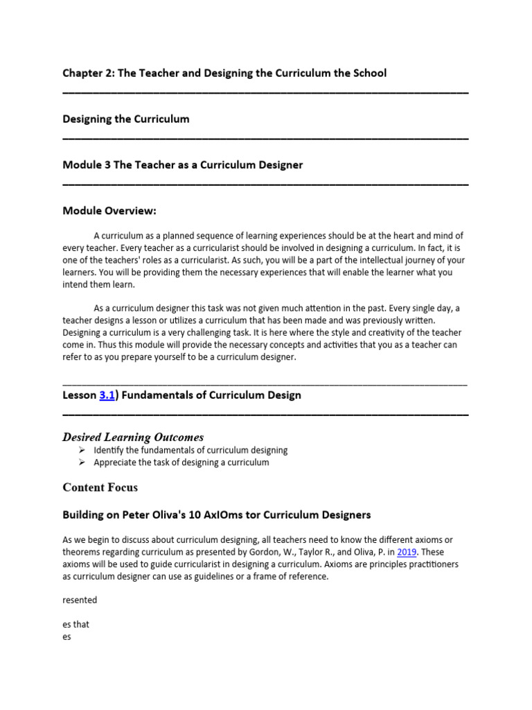 Module-3 | PDF | Educational Assessment | Curriculum