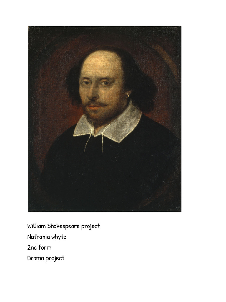 William Shakespeare project | PDF