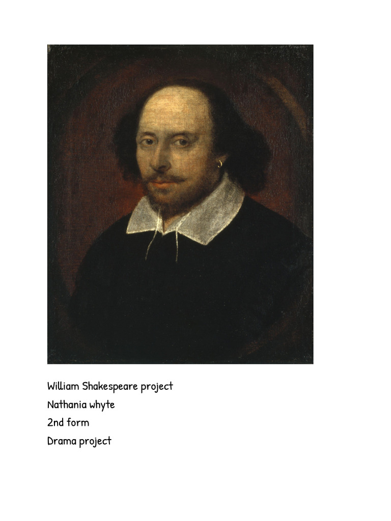 William Shakespeare Project | PDF | William Shakespeare