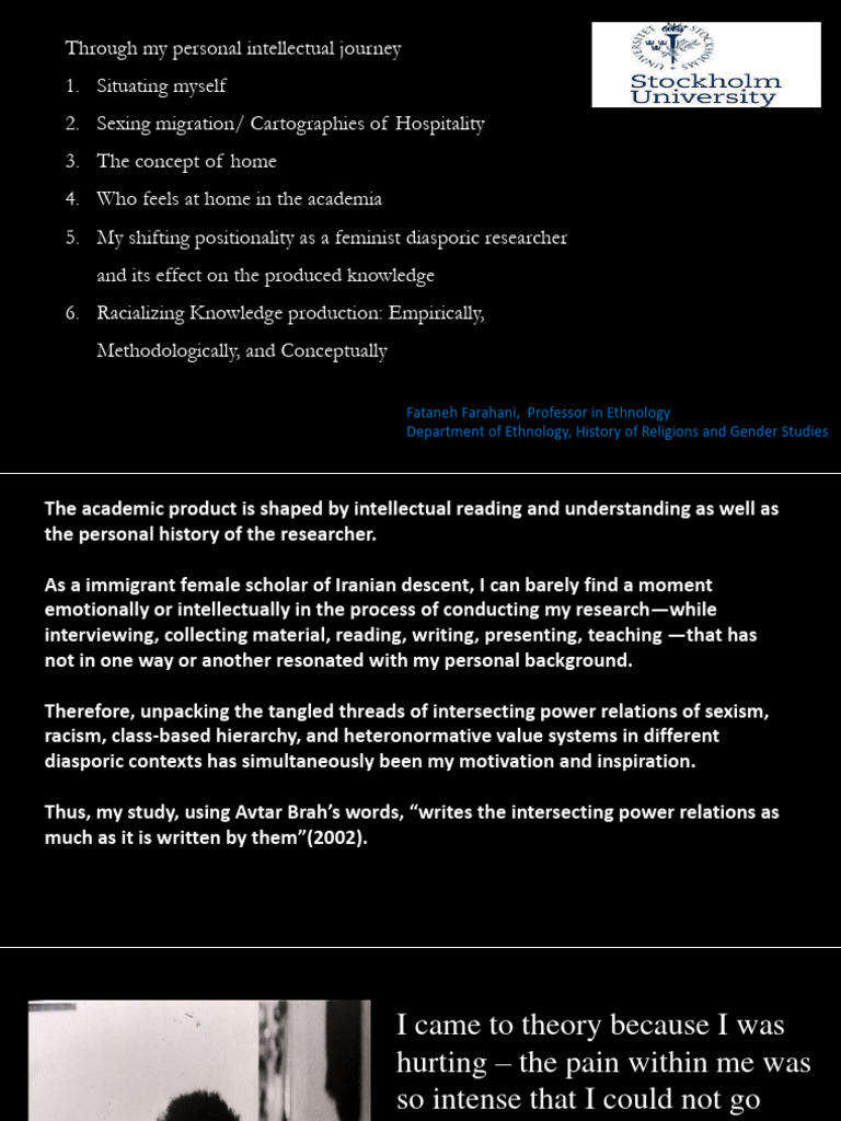 Postracial Fataneh Farahani CivIS Feb 2024 | PDF | Knowledge | Epistemology