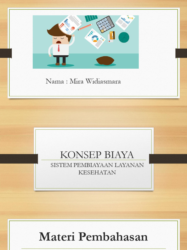 Mira W Tugas PPT Konsep Biaya | PDF