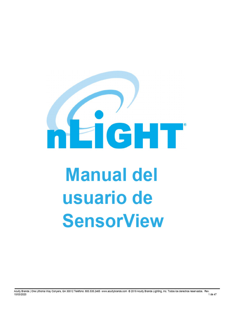 Sensorview-Manual 20200716 Esp | PDF | Contraseña | Servicios de ...