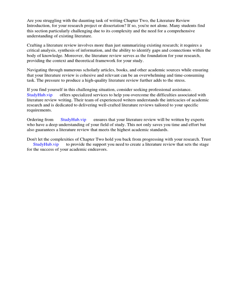 Chapter Two Literature Review Introduction | PDF | Educational ... Chapter Two Literature Review Introduction | PDF | Educational ...