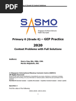 SMC 2023 Questions and Solutions | PDF | Circle | Mathematics