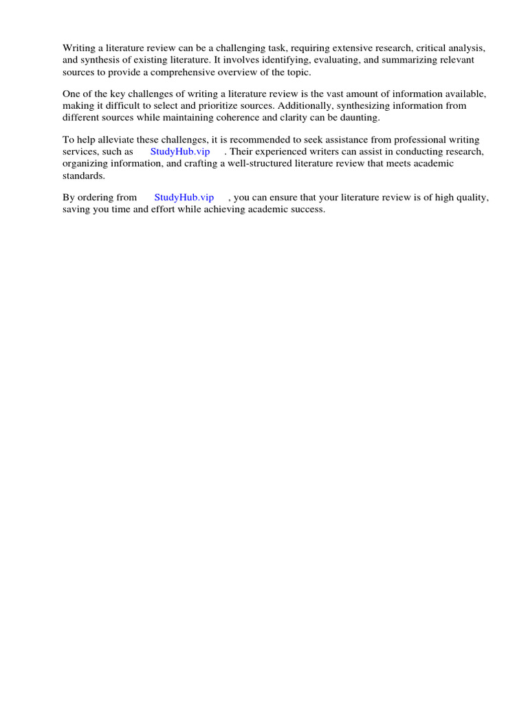 Griffith Literature Review | PDF