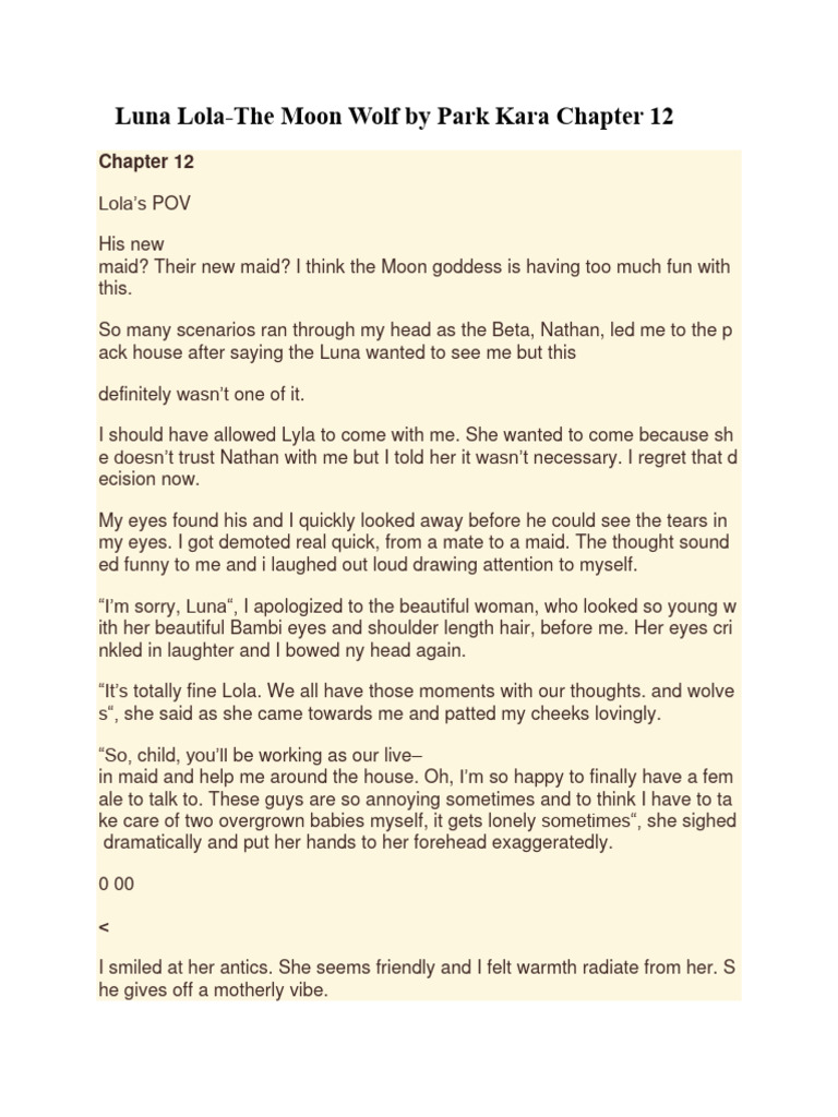 Luna Lola 12 | PDF | Religion & Spirituality | Mystery, Thriller ...