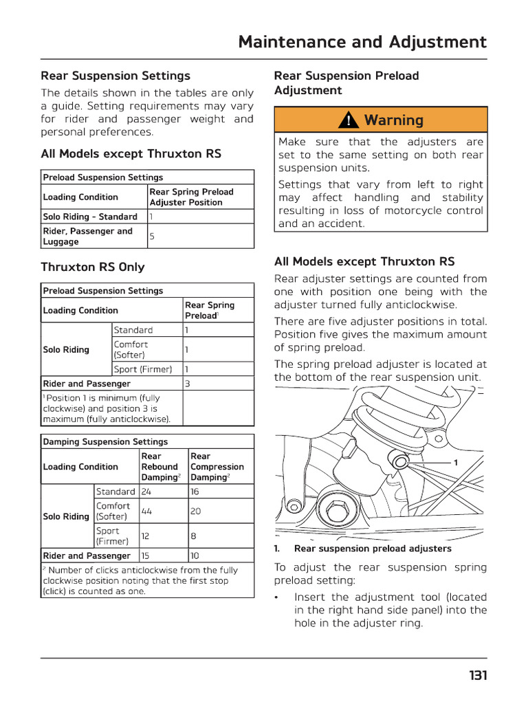 Triumph Service Manual 131-140 | PDF