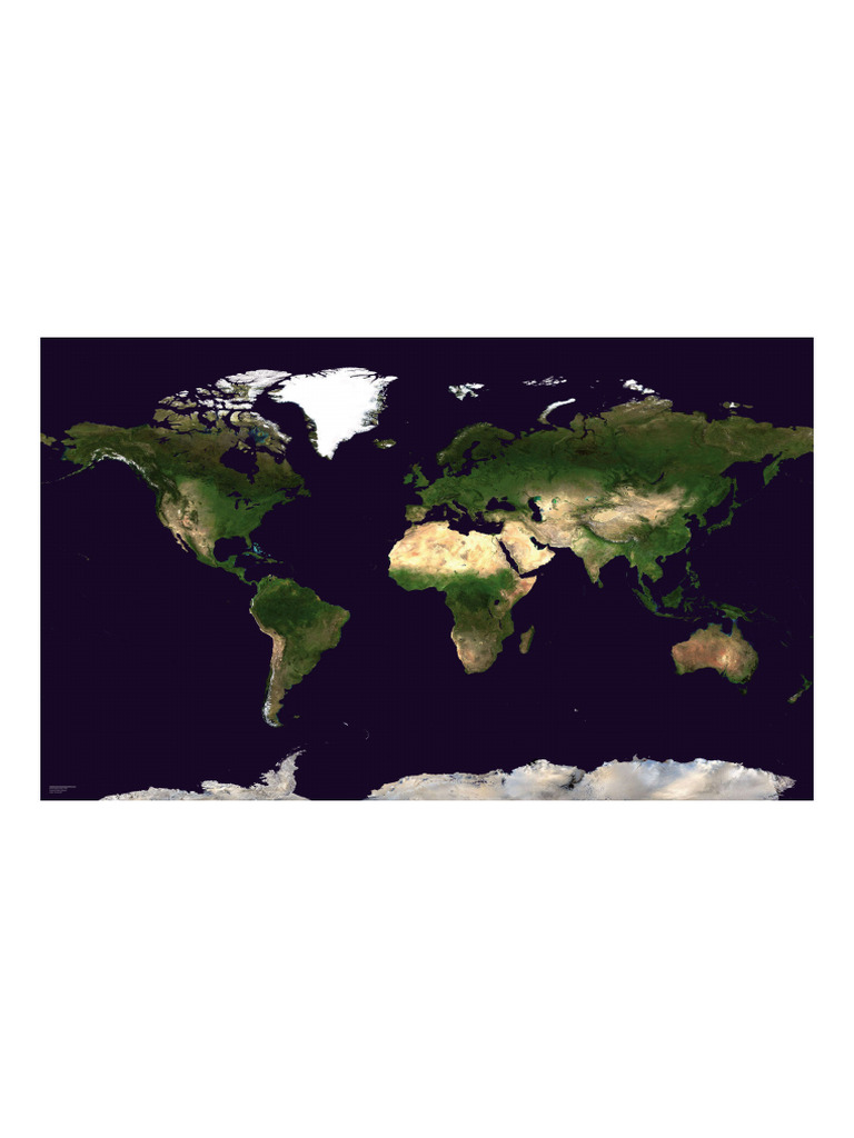 World Map Satelite View | PDF