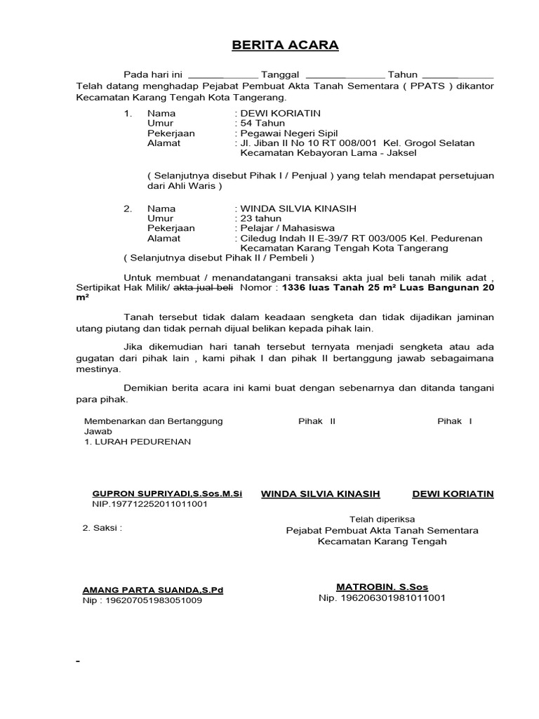 Contoh Draft Pengantarb Ajb 2 | PDF