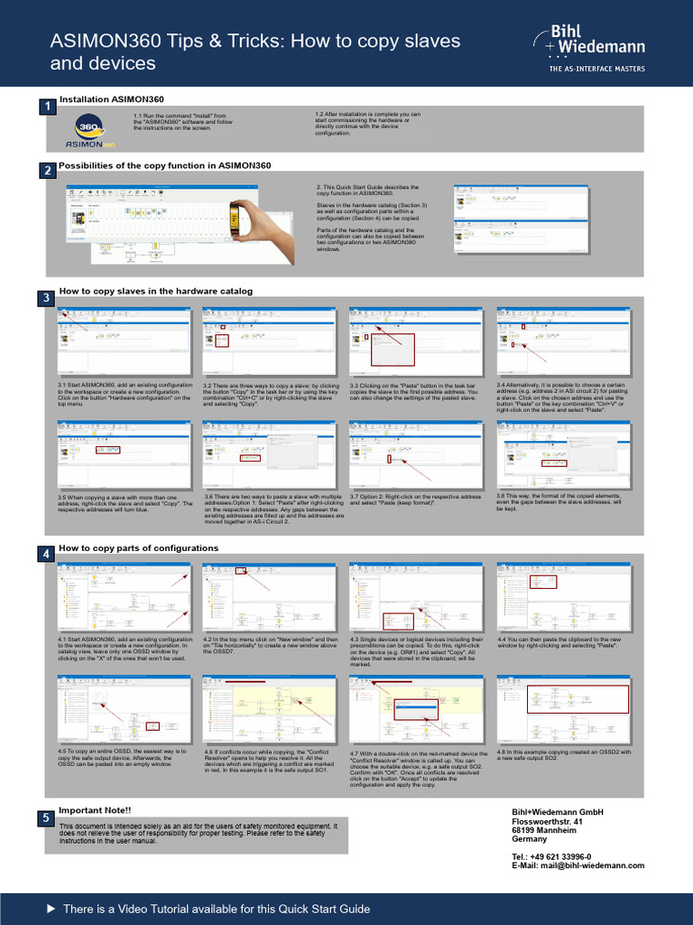 En Quick Start Guide ASIMON Tips Tricks Copy Function | PDF | Graphical ...